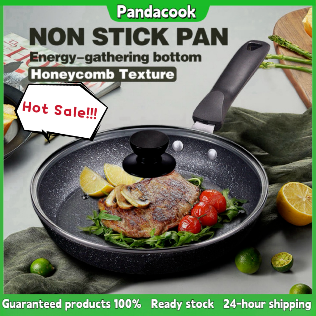 Pandacook Non Stick Frying Pan Original Induction Cooker Pan Medical ...