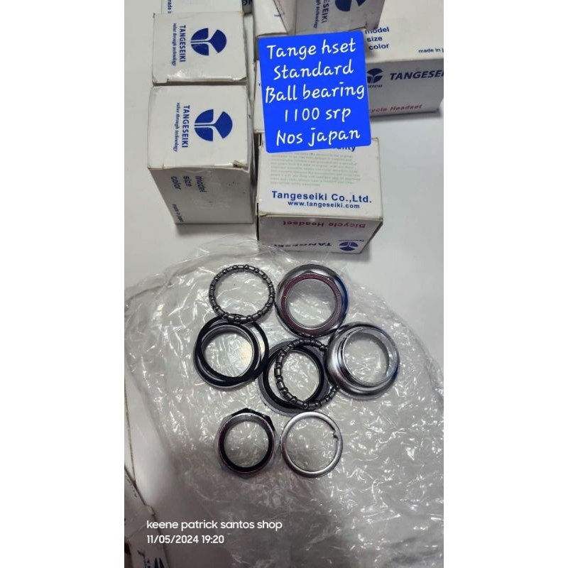 tange headset japan STANDARD threaded 22.2 1100 pesos srp | Shopee ...