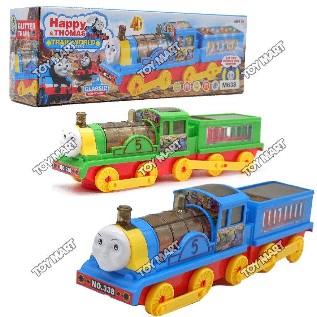 Happy Thomas Classic Train Electric Train Battery Operated Light Sound ...