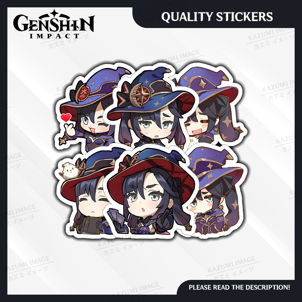 Mona - Genshin Impact Emoji Stickers | Shopee Philippines