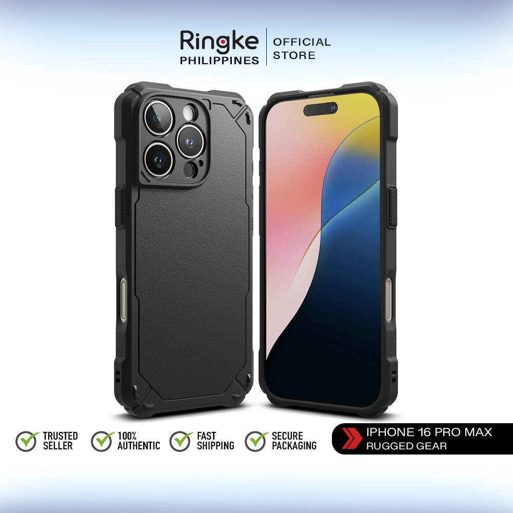 Ringke Rugged Gear Case for Apple iPhone 16 Pro Max | Shopee Philippines