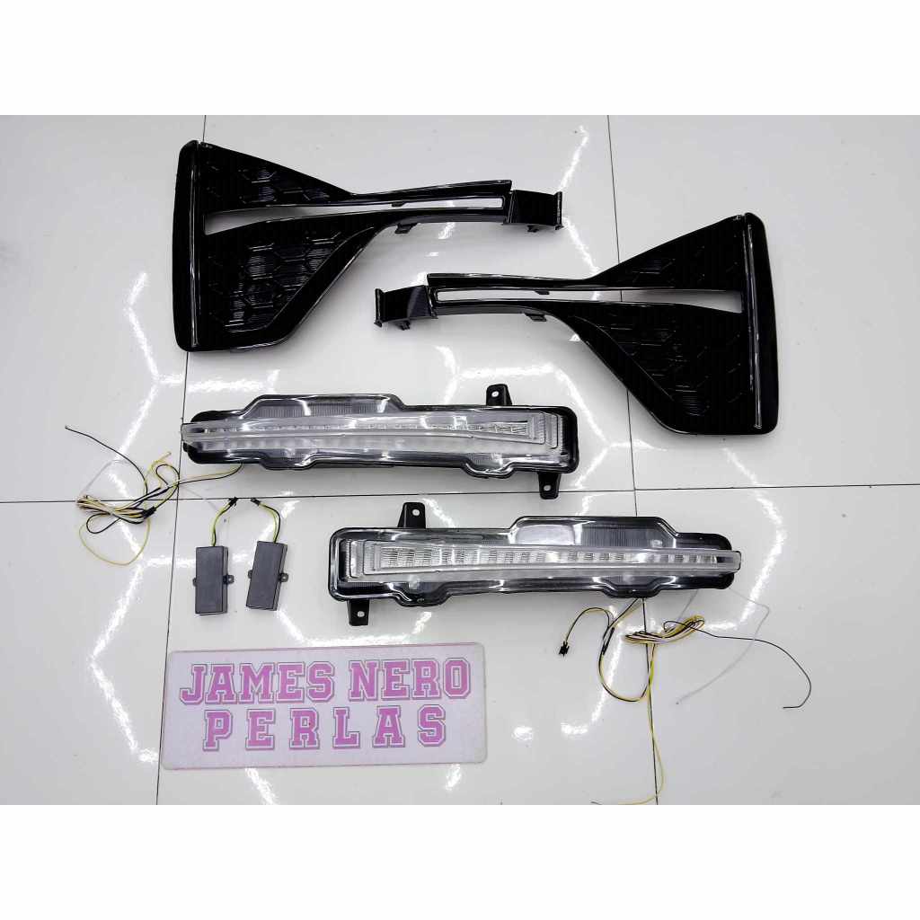 Innova Zenix Foglamp Fog Light Cover with DRL Light for Toyota Innova ...