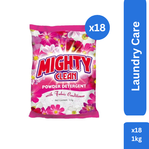 Mighty Clean Powder Detergent Floral Blossom - Powder (pink) - 18KG ...
