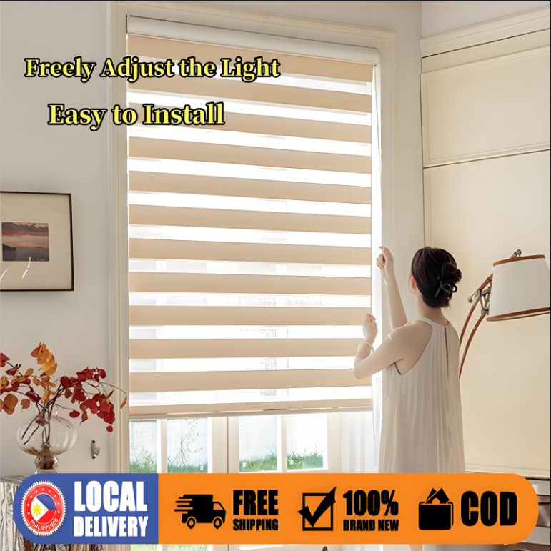 【Free Shipping】 Korean Blinds for Window Venetians Duo Roller Window ...