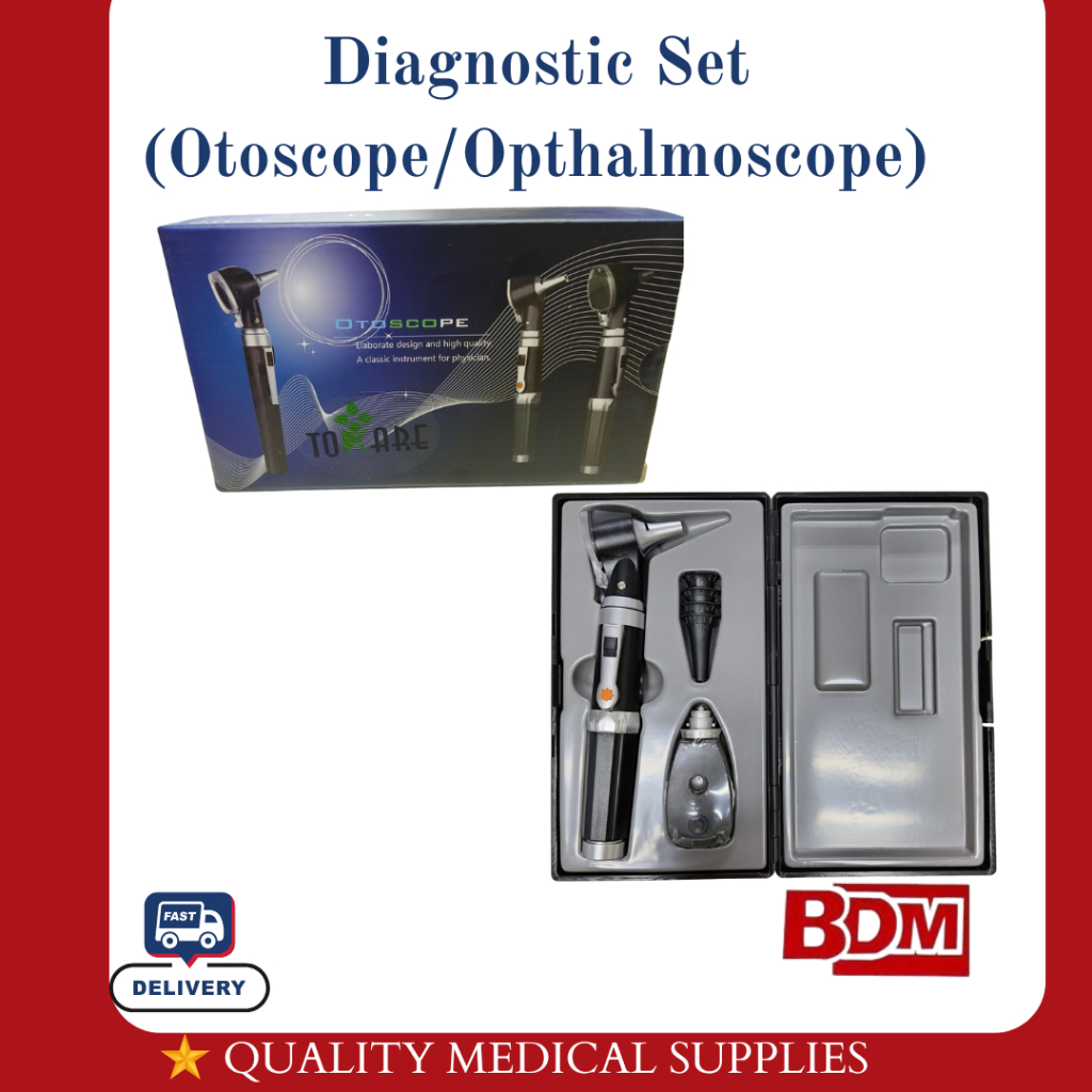 Diagnostic Set (Otoscope/Opthalmoscope) | Shopee Philippines