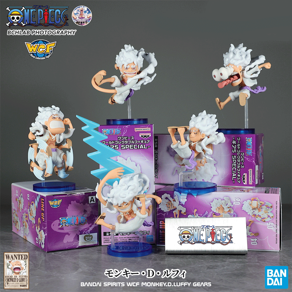 One Piece Figure Luffy Gear 5 Action Figure Sun God Luffy PVC Anime ...