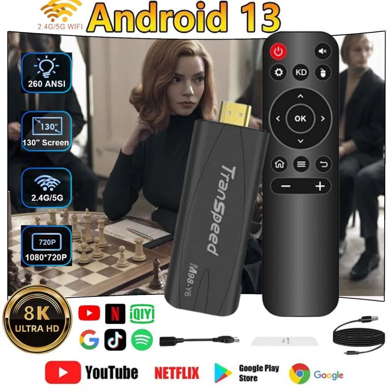 Android 13 TV Stick Box For Non Smart TV WiFi 8K 1080P TV Receivers For ...