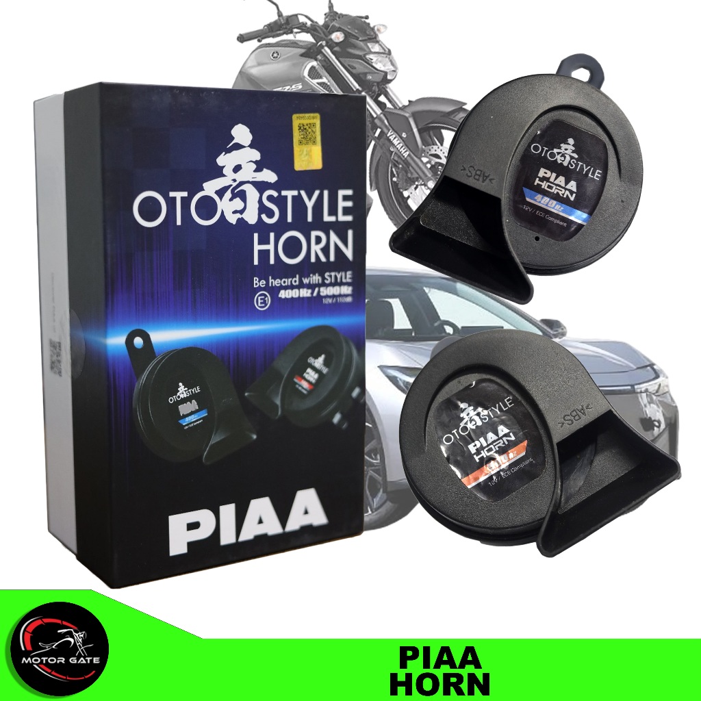 PIAA HORN FOR MOTORCYCLES - UNIVERSAL FOR ALL MOTORS | Shopee Philippines