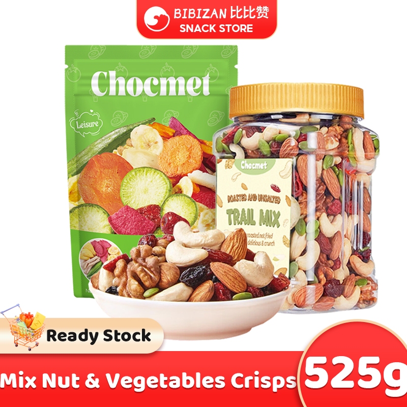 Chocmet 10 in 1 Dried Fruits And Vegetables Chips Almond Nuts Mix Nuts ...