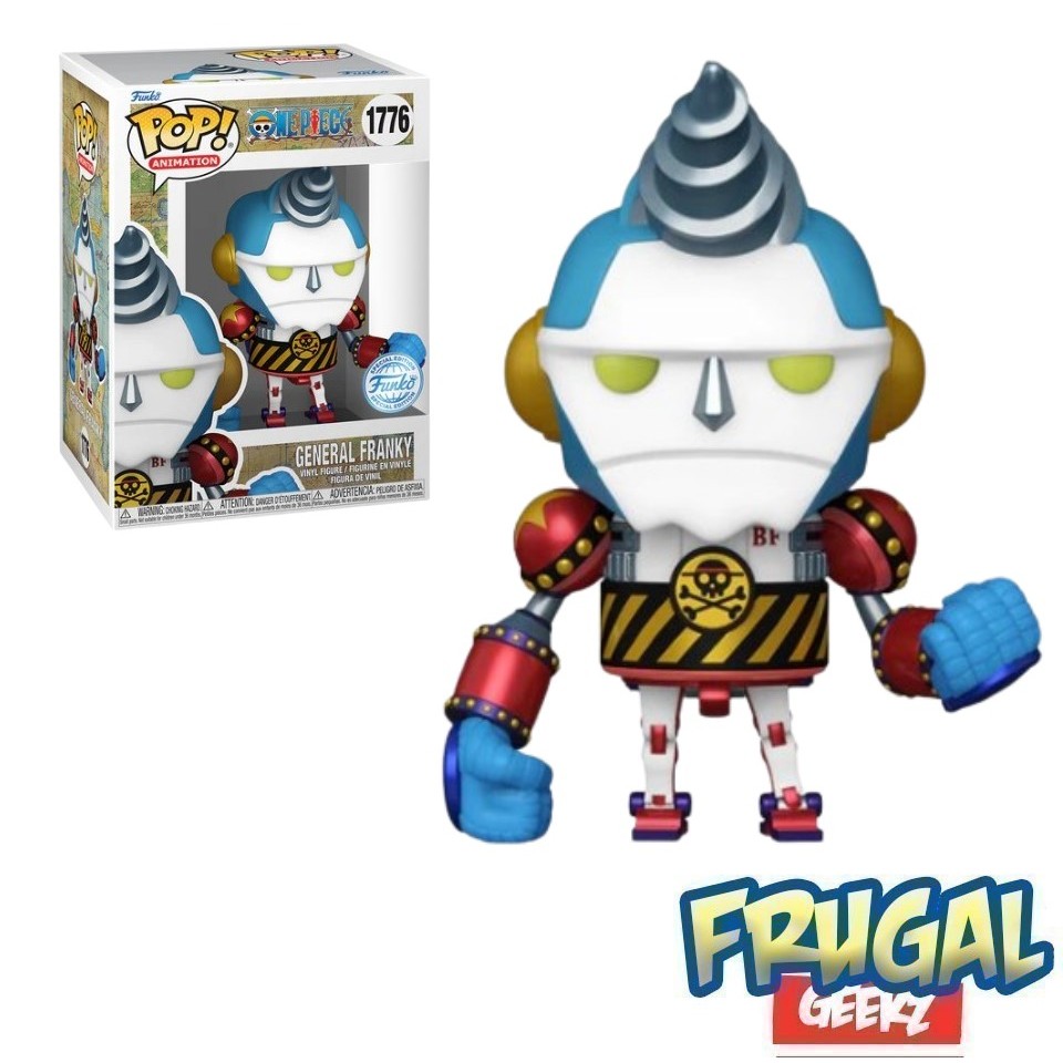 Funko Pop! Animation- One Piece : General Franky Special Edition Vinyl ...