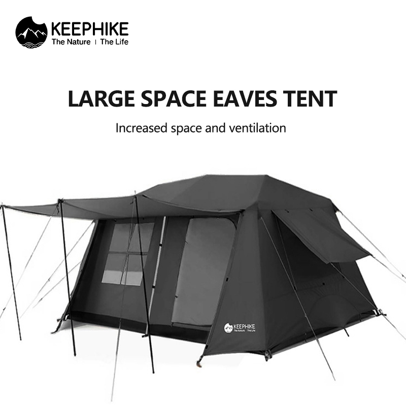 KEEPHIKE ridge tent outdoor fully automatic aluminum pole family ...