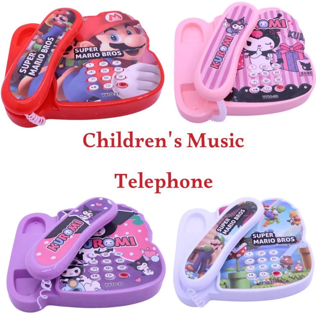 Children's Music Phone Cartoon with Classic Music and Sound Effects Toy ...