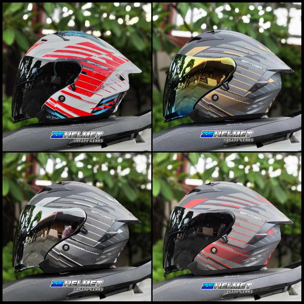 SPYDER FUEL S3 STRIDE - HALF FACE | Shopee Philippines