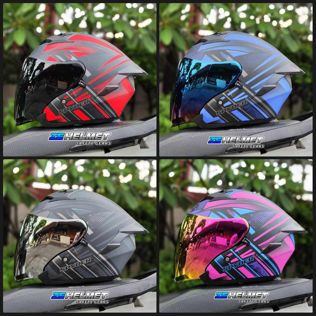 SPYDER FUEL S4 BOOST - HALF FACE | Shopee Philippines