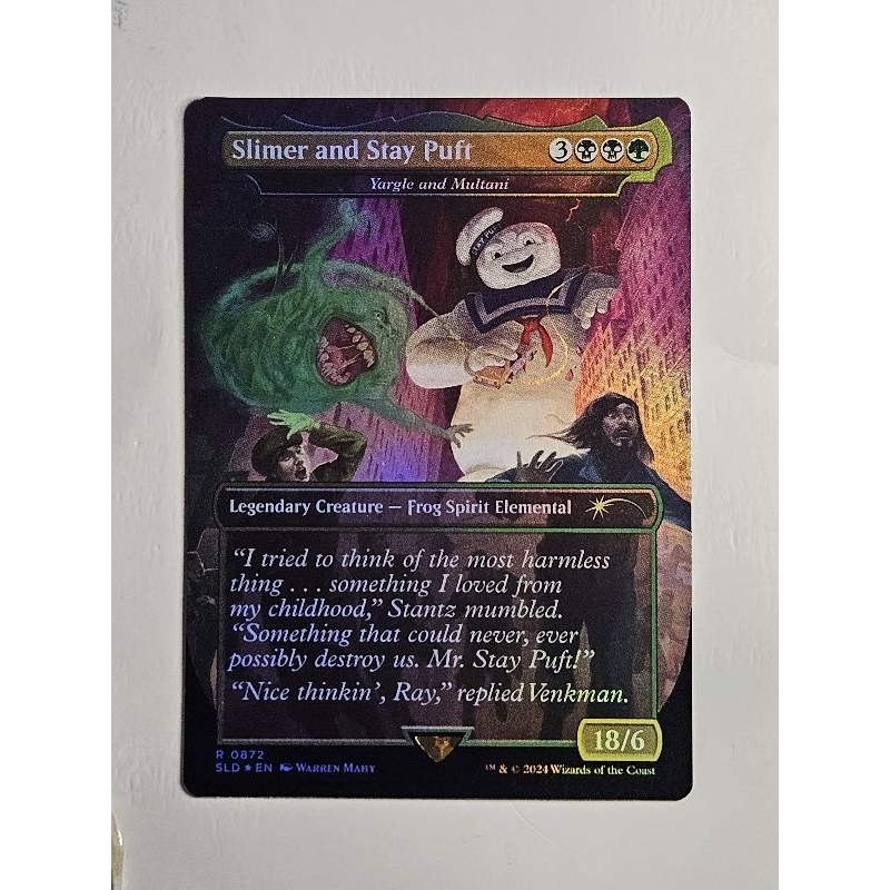 Slimer and Stay Puff Yargle and Multani Ghost Busters Secret Lair Drop ...