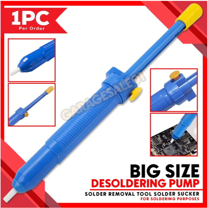 Desoldering Pump Solder Remover Tool Sucker Soldering Lead Suction ...