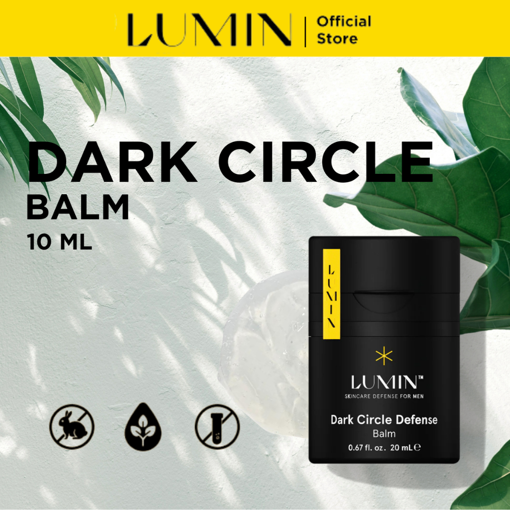 Lumin Skin Dark Circle Defense Balm for Men - Under Eye Cream for Dark ...