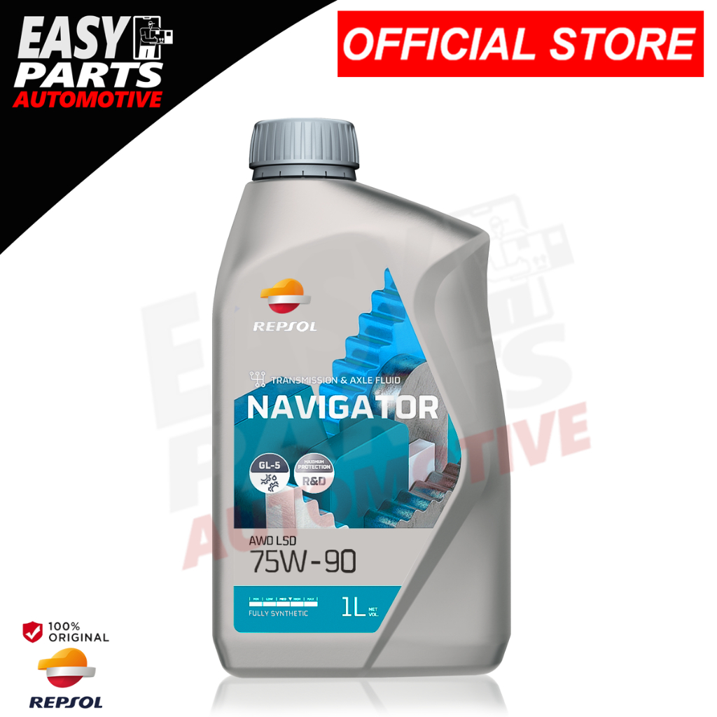 Repsol Navigator AWD LSD 75w-90 Fully Synthetic 1L | Shopee Philippines