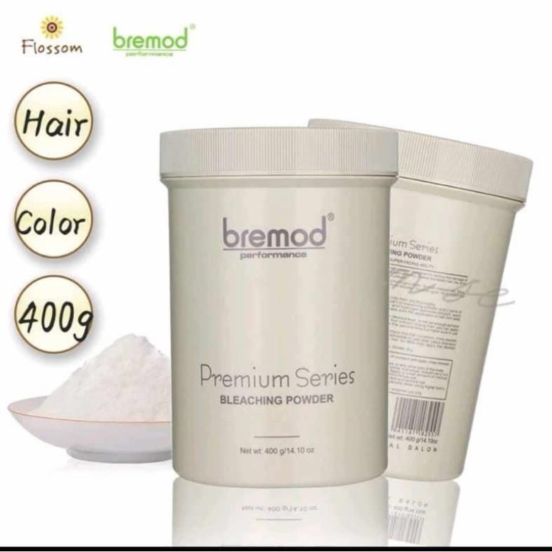 Bremod Bleaching Powder 400g Premium Series for Low Damage Hair Dye and ...
