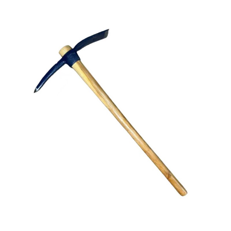 Mattock Heavy Duty Piko, Wooden Handle, Metal Head for (Gardening ...
