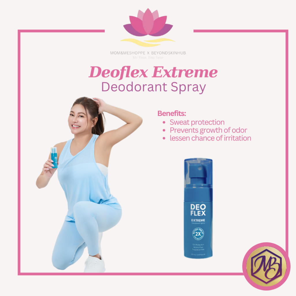 Mixtrue Beauty | DEOFLEX EXTREME DEODORANT SPRAY with 2X odor and sweat ...