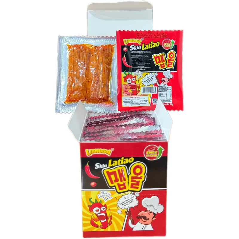 20pcs/1box!!Skin LATIAO / FINGER LATIAO / VIRAL SNACKS Snacks | Shopee ...