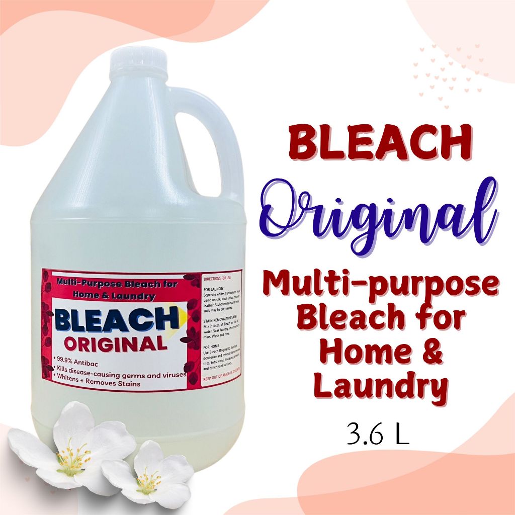 1 Gallon Original Multi-Purpose Bleach for Home & Laundry | Shopee ...