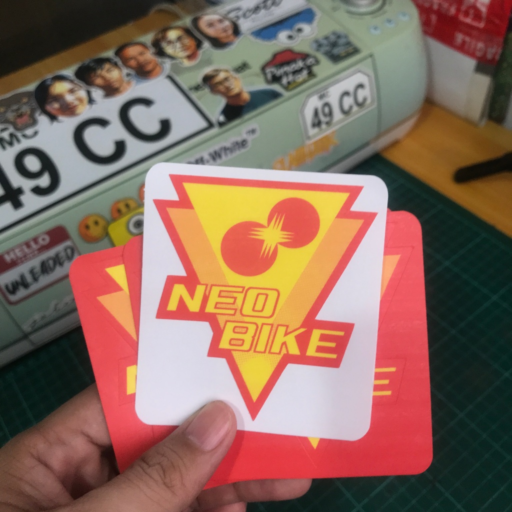 Neo Bike Kira Sticker Matte Finish | Shopee Philippines