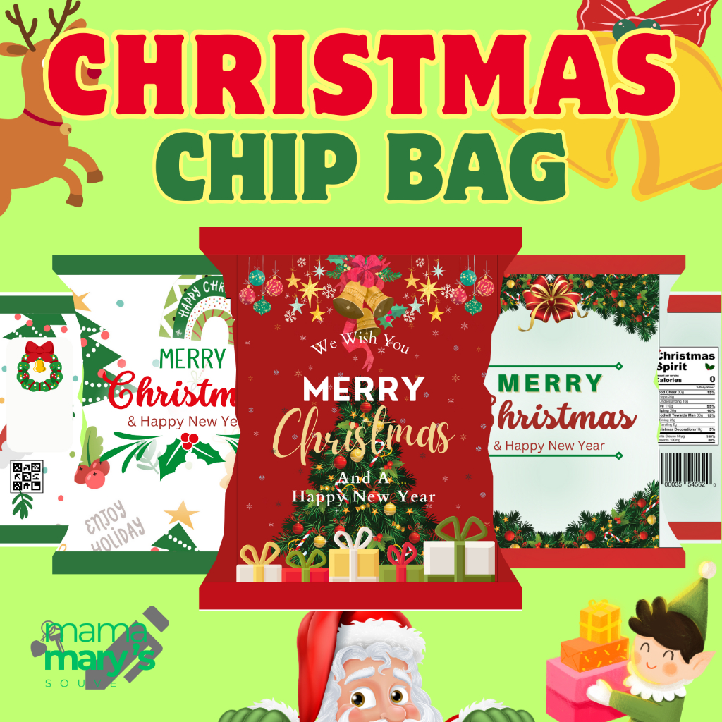 CHRISTMAS CHIP BAG GIFT | Shopee Philippines