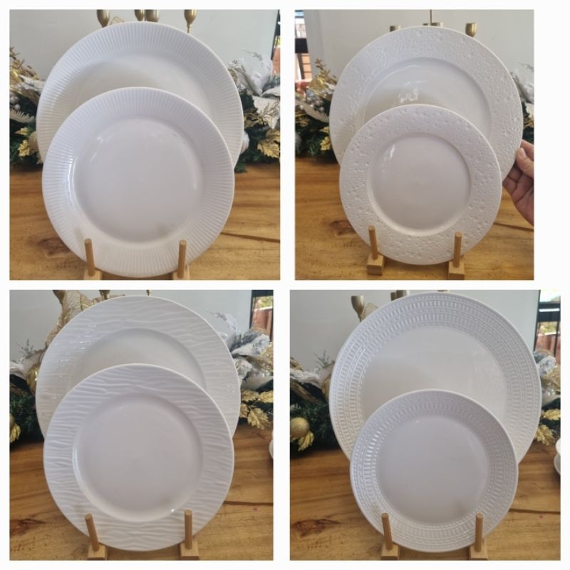 ceramic plates microwave safe elegant plates | Shopee Philippines