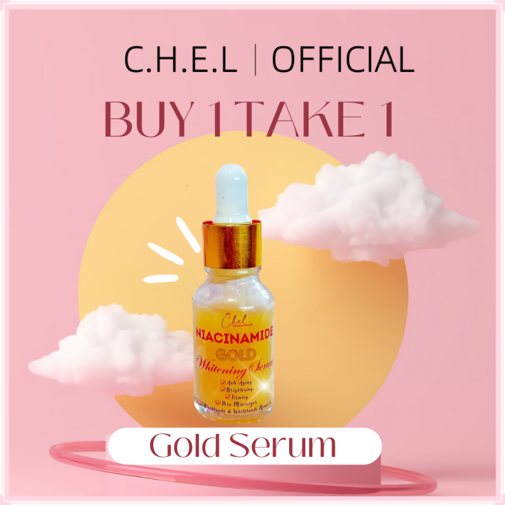 CHEL BEAUTY BUY 1 TAKE 1 Niacinamide Gold Serum (DAVAO) | Shopee ...