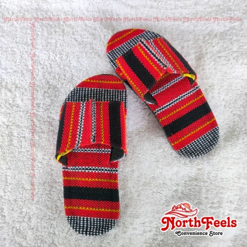 Kids Inabel Igorot Slipper | NorthFeels - Baguio Products (COD ...