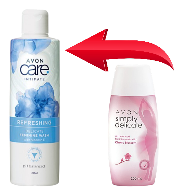 Avon Care Intimate Simply Delicate Refreshing Feminine Washes 250ml by ...
