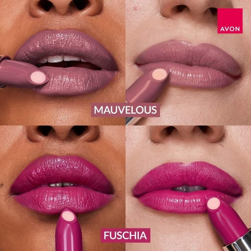 Avon Hydramatic Shine Lipstick 3.6g - World's 1st Matte with Hydrating ...