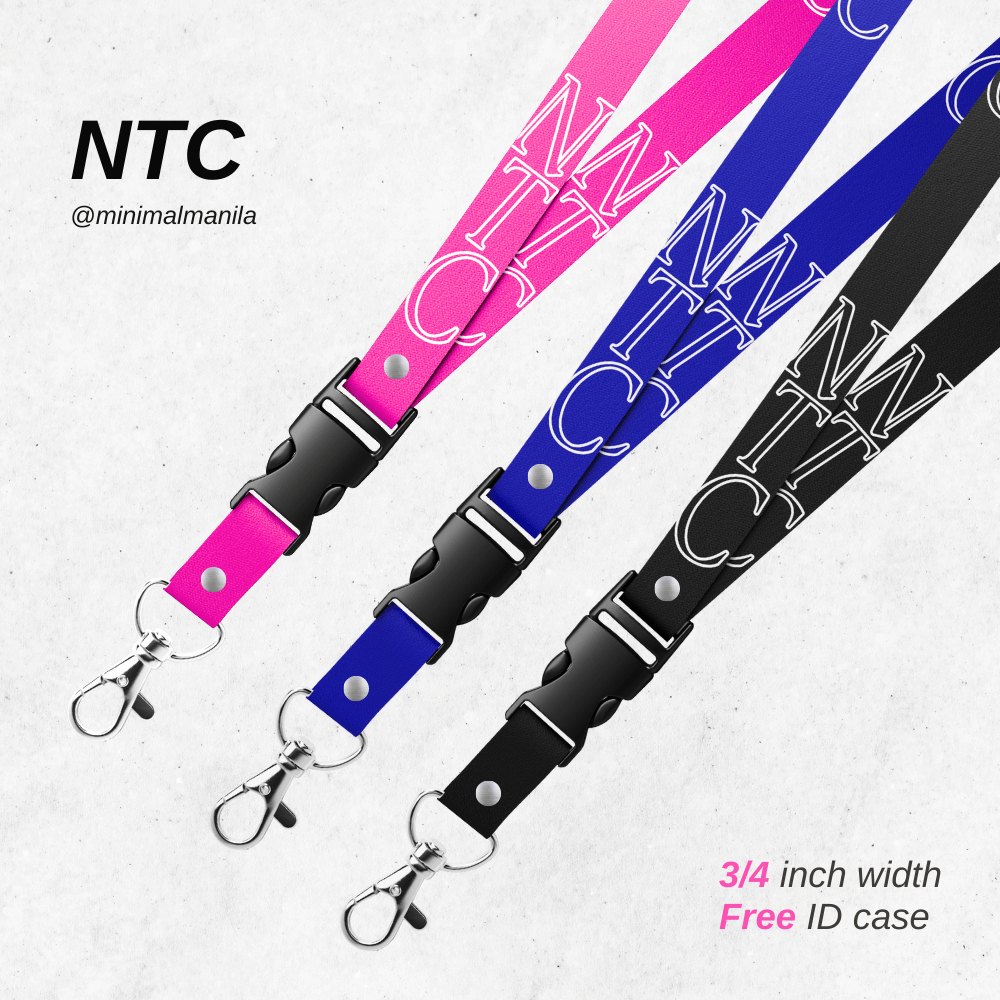 NTC | Minimal Manila University ID Lace Lanyard | Shopee Philippines