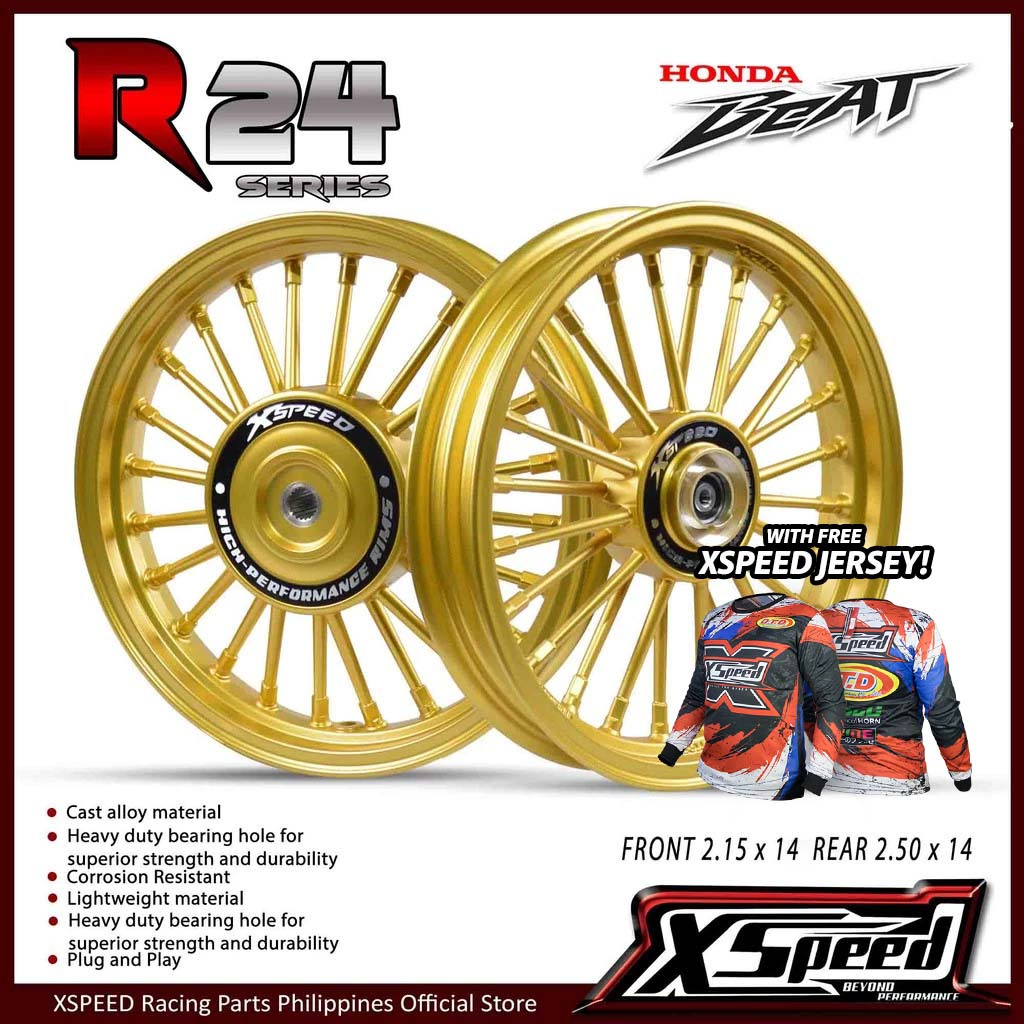 XSPEED MAGS R24 FOR HONDA BEAT | Xspeed Philippines Official | Shopee ...