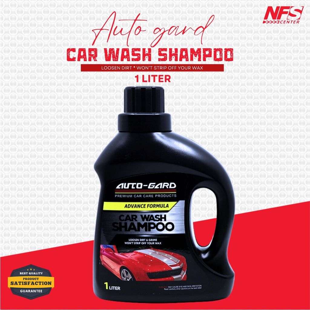 Autogard Premium Car Wash Shampoo 1Liter Ultimate Shine and Protection ...