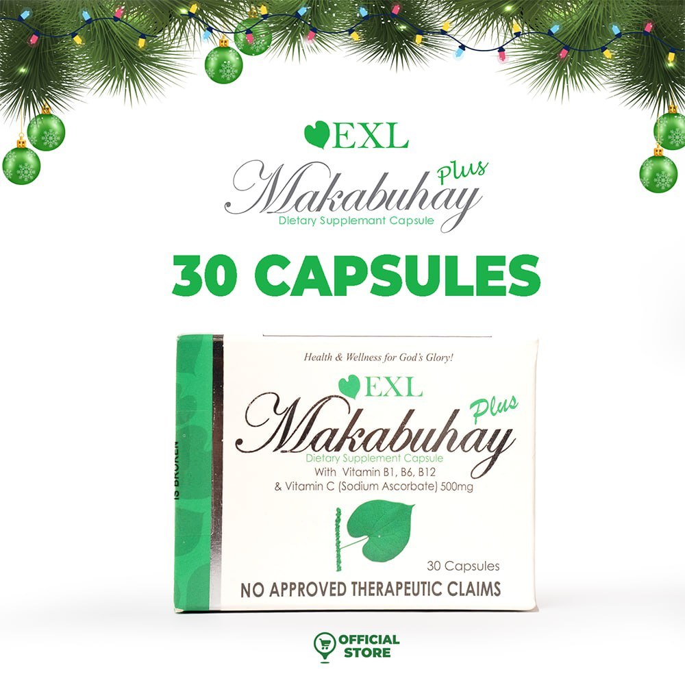 EXL Makabuhay Plus Dietary Supplement (30 capsules per box) | Shopee ...