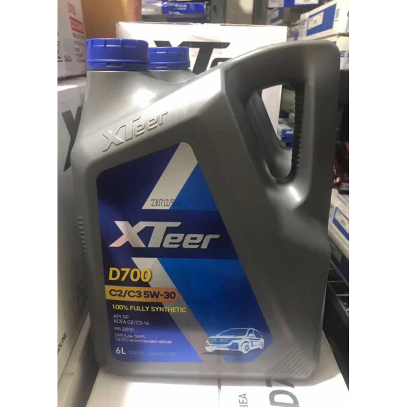 HYUNDAI XTEER D700 C2 / C3 5W30 FULLY SYNTHETIC ENGINE OIL FOR GASOLINE ...