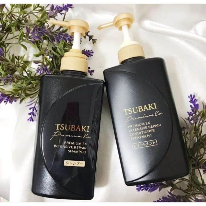 TSUBAKI Premium Ex Intensive Repair Shampoo or Conditioner 490mL ...