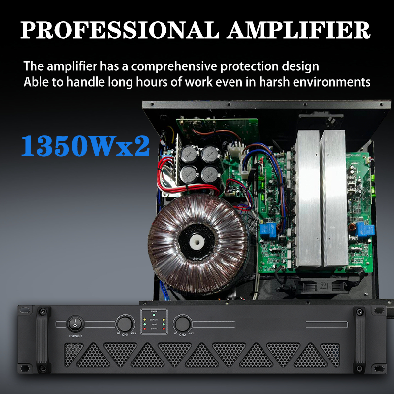 Padon's new two channel amplifier, professional audio, 8 ohms, 1300w * 2 98v | Shopee Philippines