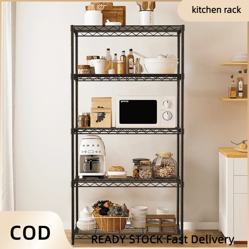 kitchen rack kitchen shelf organizer kitchen metal rack stainless ...