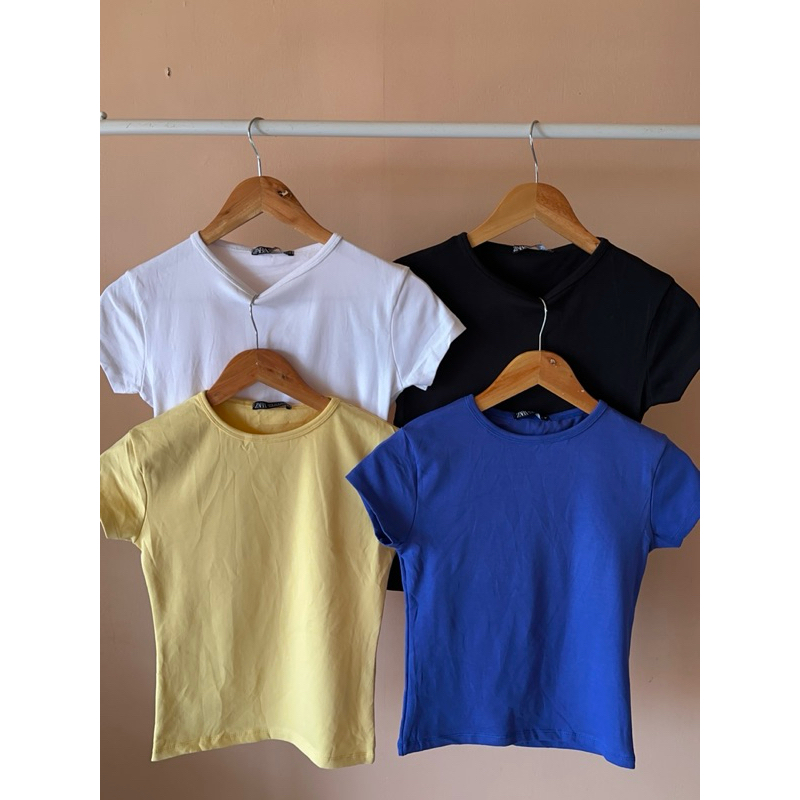 ZR Full Length Basic Top Cotton Spandex Fabric | Shopee Philippines
