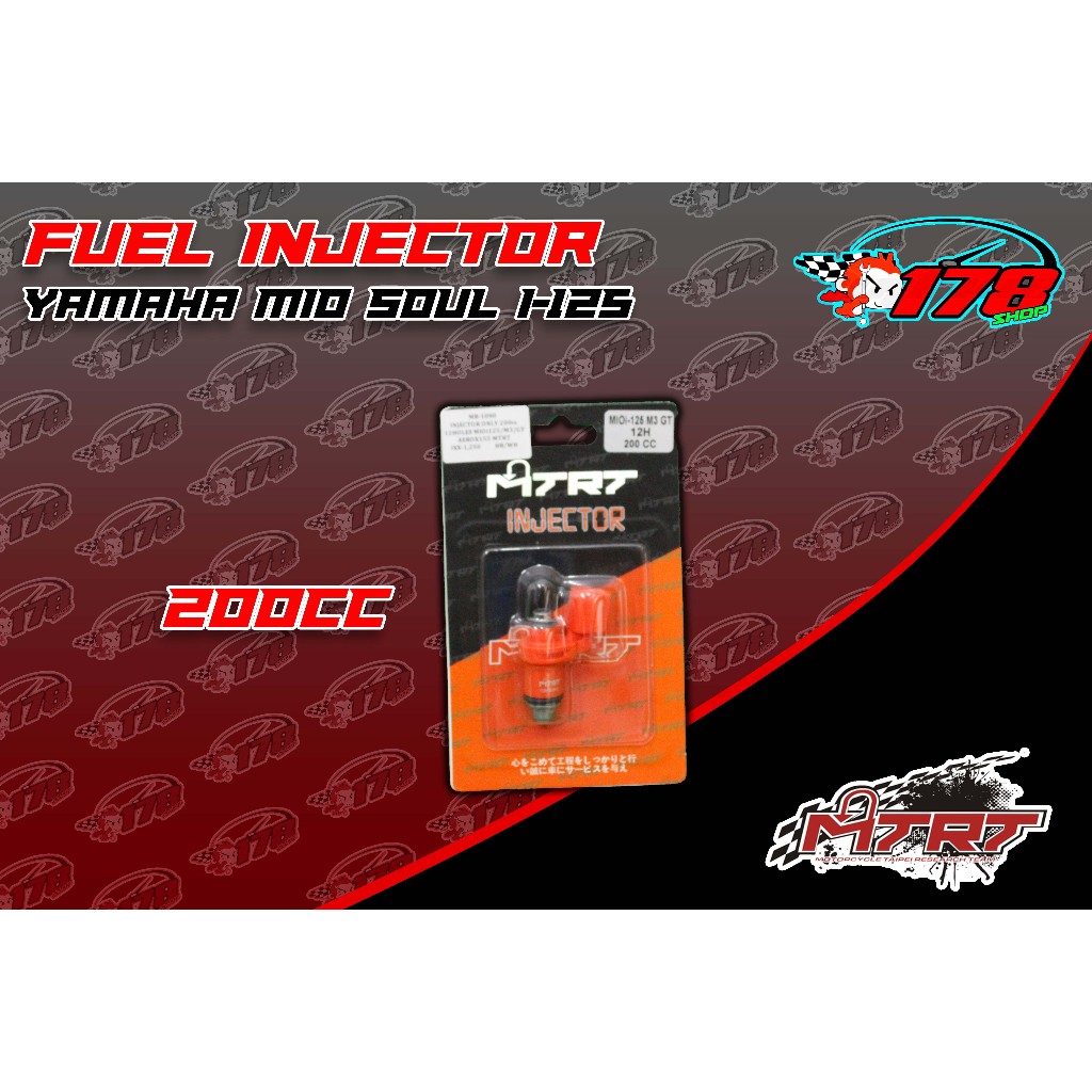 MTRT injector aerox nmax v2 mio i 125 200cc | Shopee Philippines