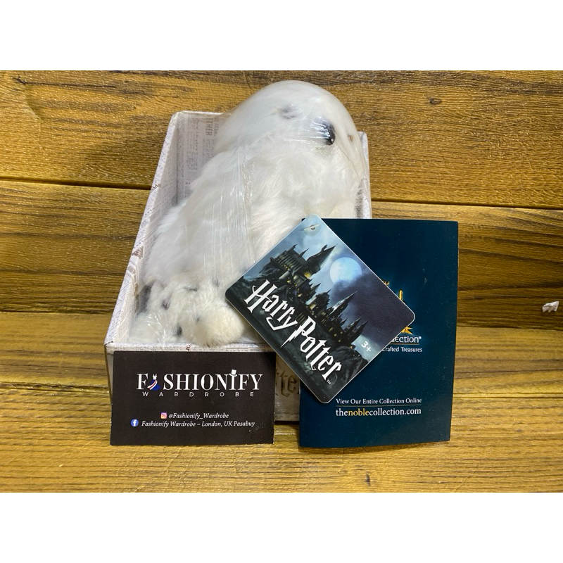the noble collection hedwig small plushie stuff toy | Shopee Philippines