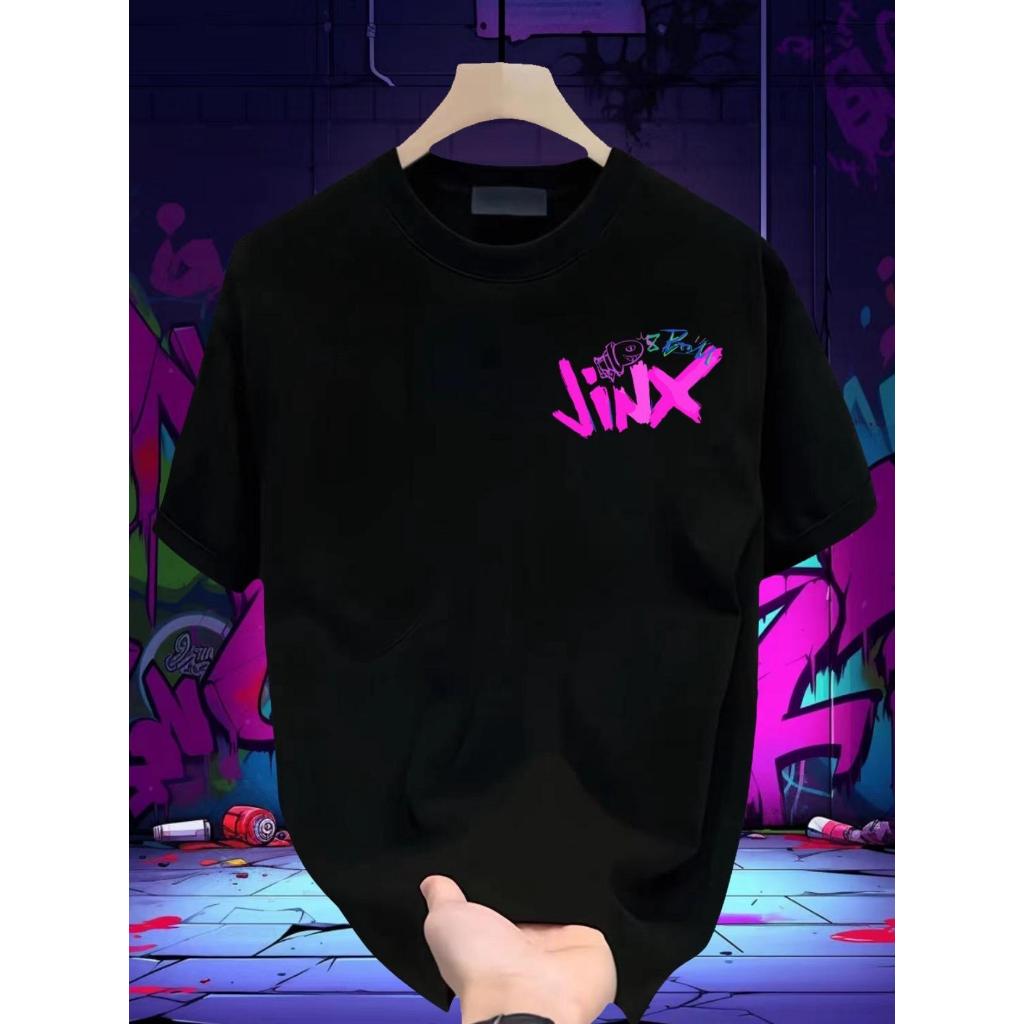 JINX PRINT COTTON FASHIONABLE UNISEX T-SHIRT | Shopee Philippines