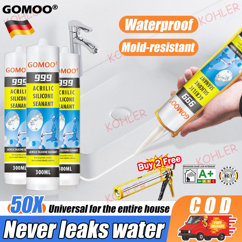 【BUY 2 Free Gun】Germany Silicone Sealant Glue Waterproof Mildew ...