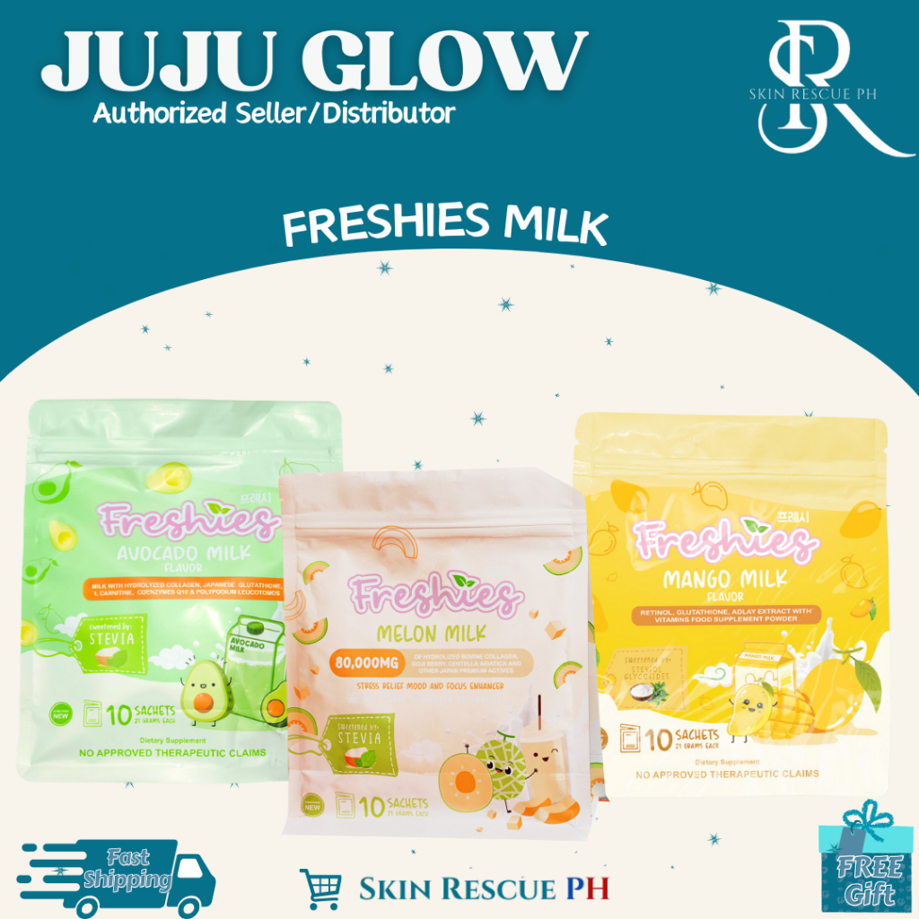 Juju Glow Freshies Milk Melon, Mango & Avocado for glowing skin ...