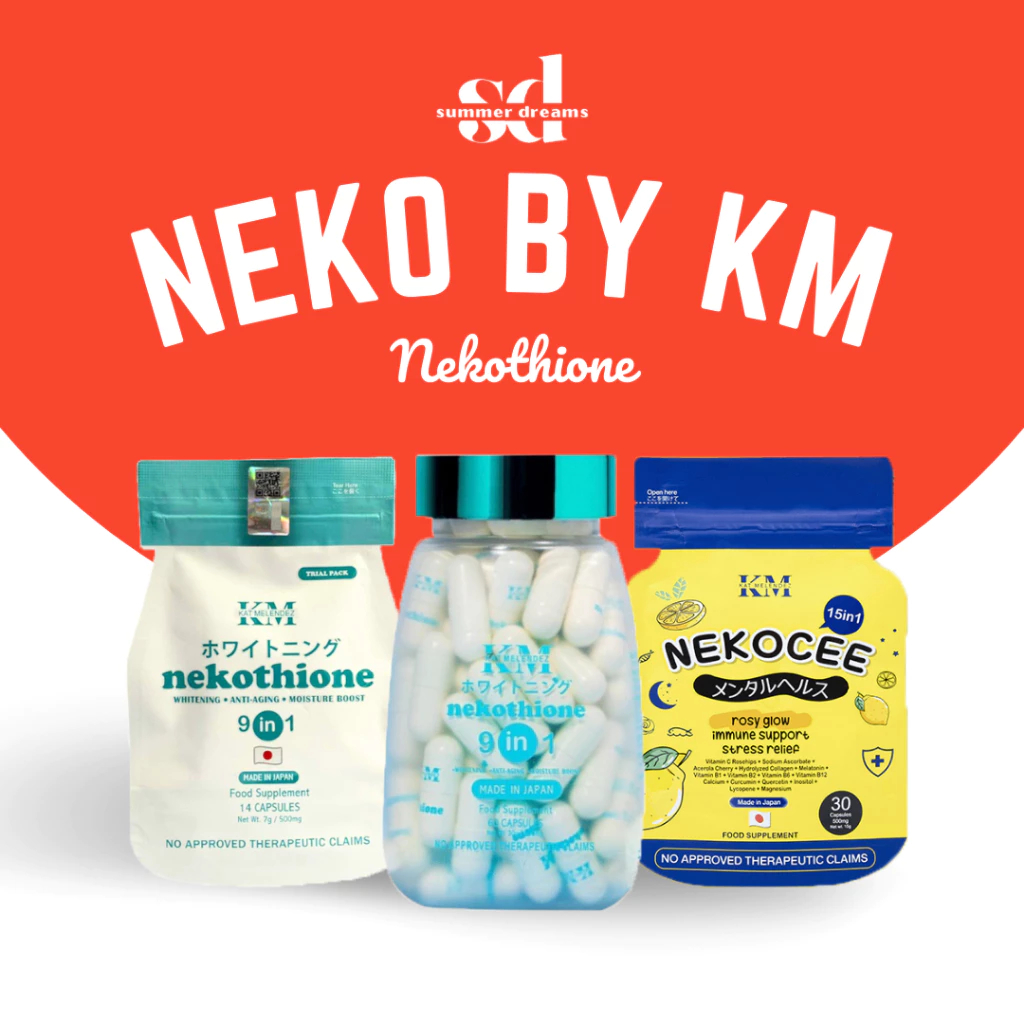 NEKOTHIONE 9 in 1 Neko by Kath Melendez Skin Whitening Glutathione 60 ...