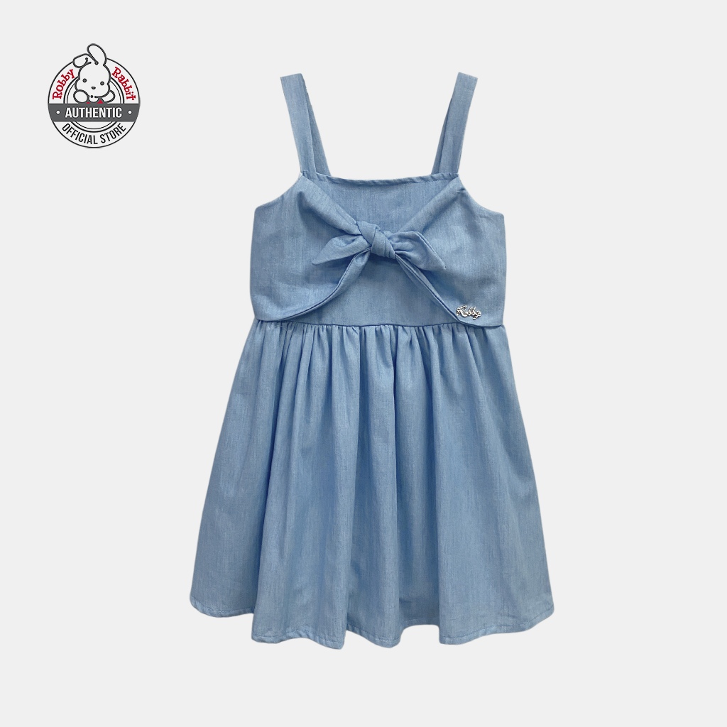 Robby Rabbit Tuscan Bows Sleeveless Dress (Light Blue) | Shopee Philippines